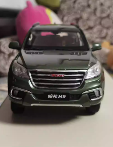 长城哈弗H9，1：18比例，原包装，外观无暇